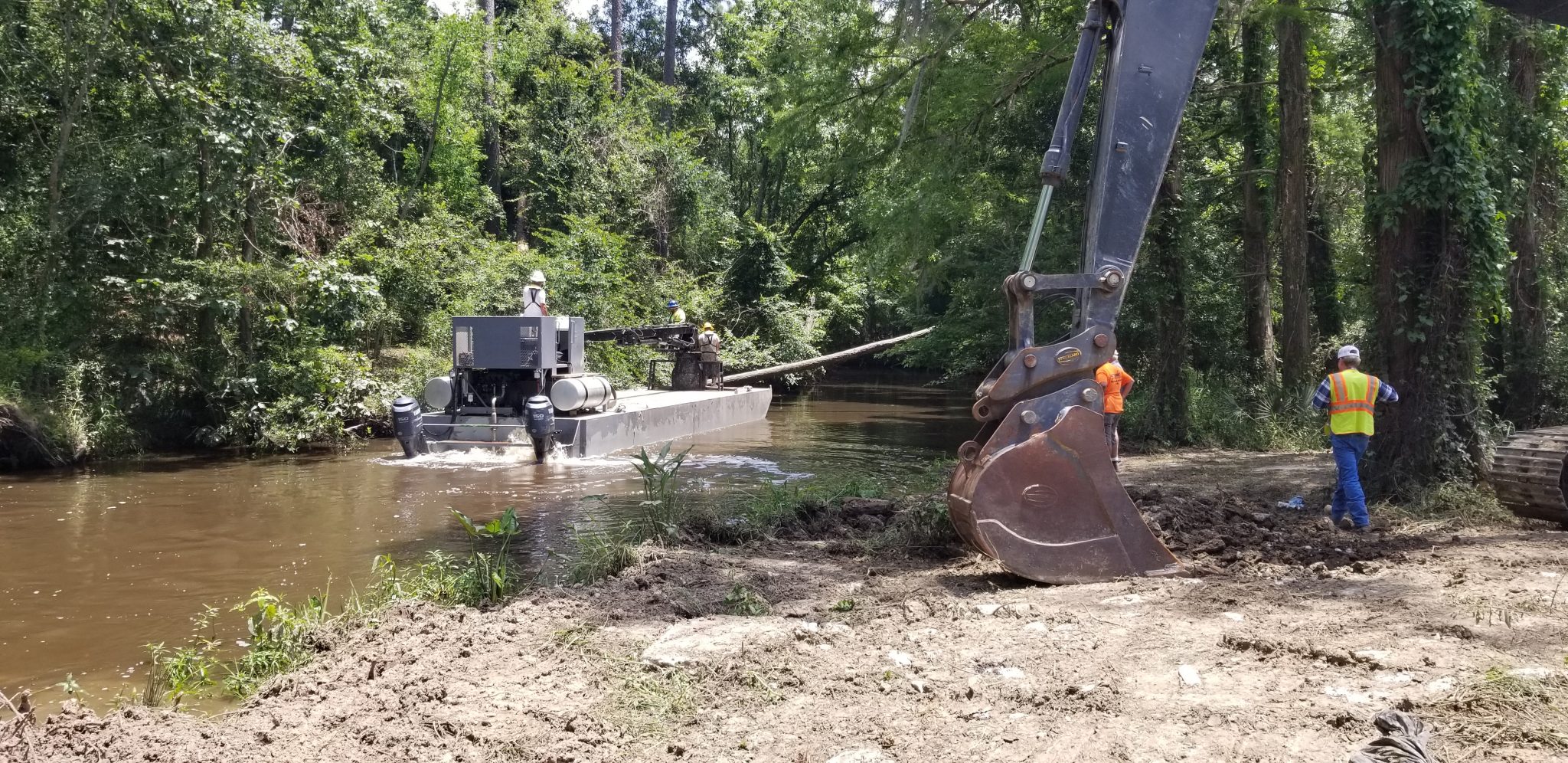 2021 Adams Bayou Waterway Debris Removal Project NRCS/USDA - Orange ...