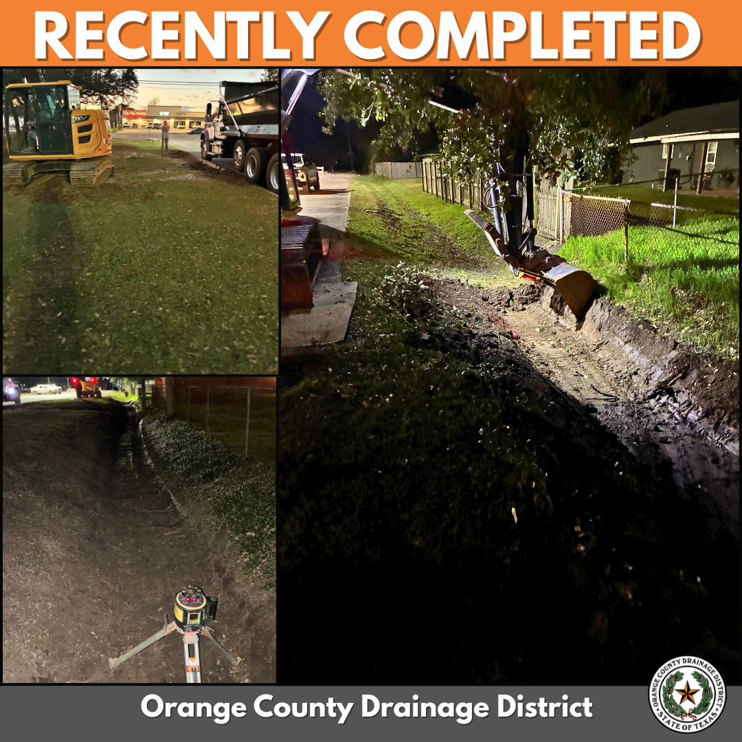 Re-Grading: BCHS/Schoolview Drive Ditch - Orange County Drainage District